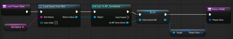 セーブとロード | 経験値0からのUE5