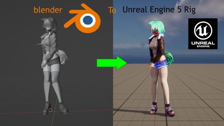 『Magic Bone UE5 Rig Creator』を使ってDAZ Studio→Blender→UE5 | 経験値0からのUE5